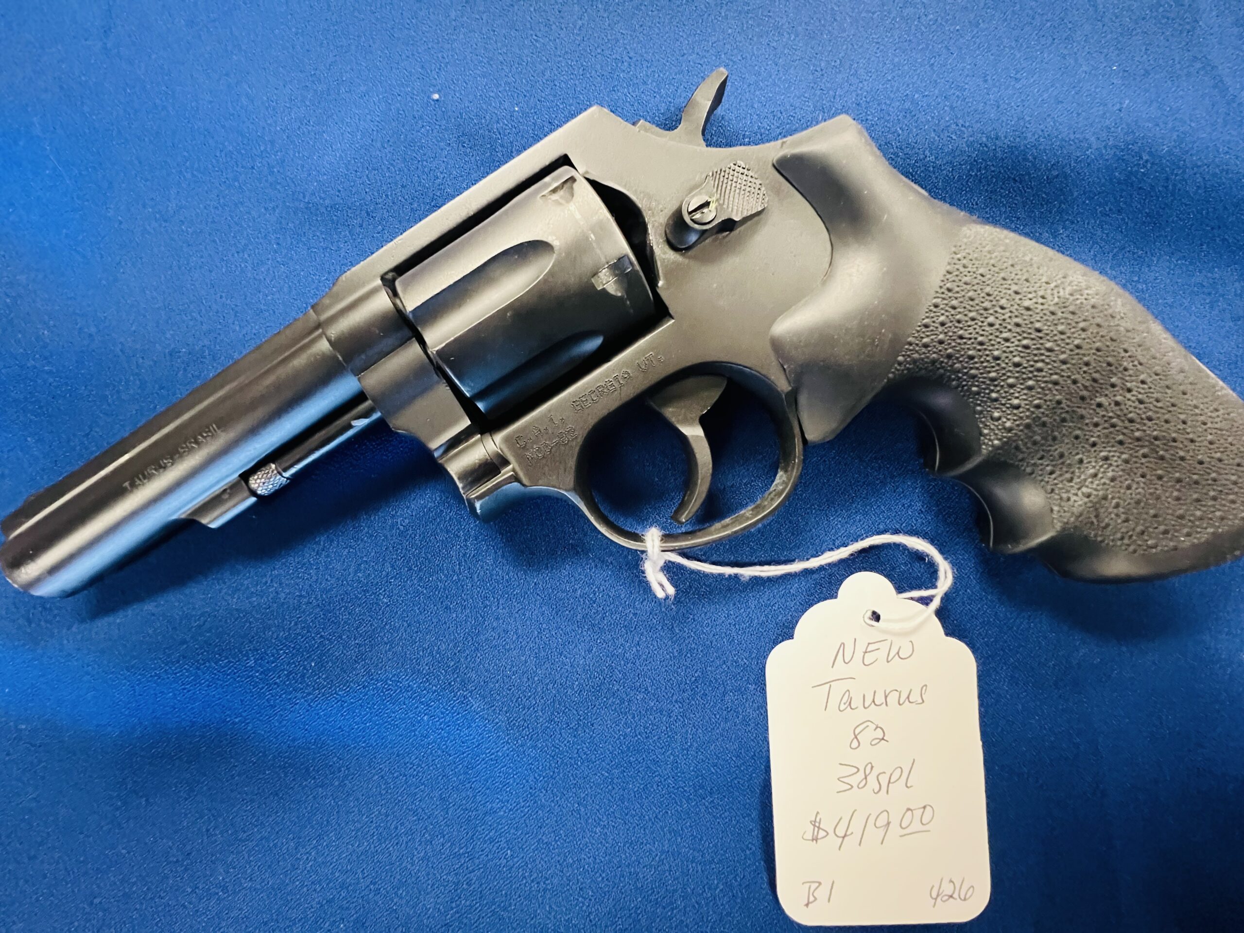 Taurus Model 82 38spl with 4.5 inch barrel (New) - Freedom Guns & Ammo
